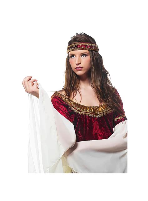 Elf Princess Costume Red Gold