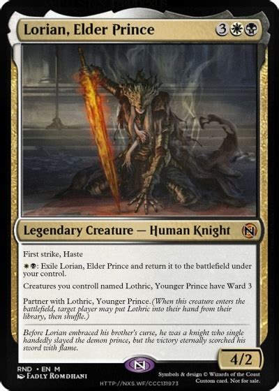 Mtgnexus Lorian Elder Prince