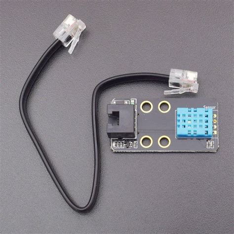 Robobloq Temperature And Humidity Sensor With Rj11 Connecting Wire R