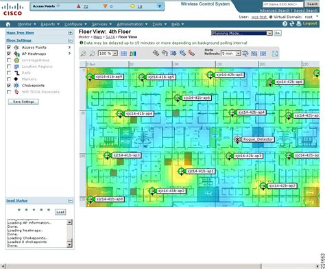 Cisco Prime Network Control System Configuration Guide Release Chapter Monitoring Maps