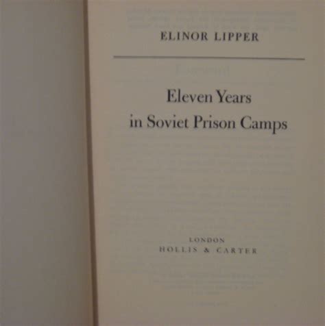 Eleven Years In Soviet Prison Camps Authorized Translation From The