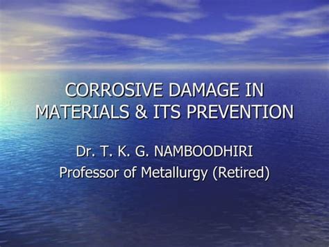 Effect Of Ph Level On Corrosion Rate Docx