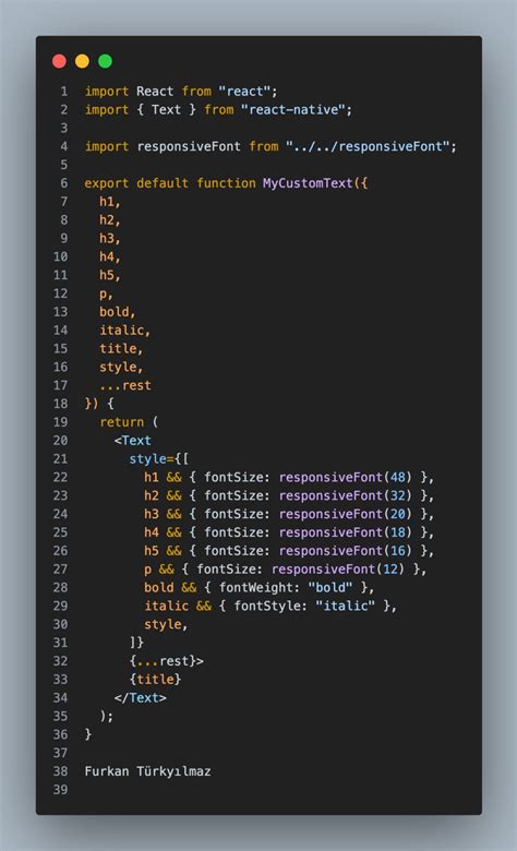 🎯 Reactnative İpucu Furkan Türkyılmaz