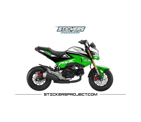 Order The Kit Graphic Msx 125 Anti Bubble High Quality