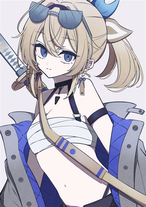 Kazama Iroha Hololive Drawn By Nanashnojo Danbooru