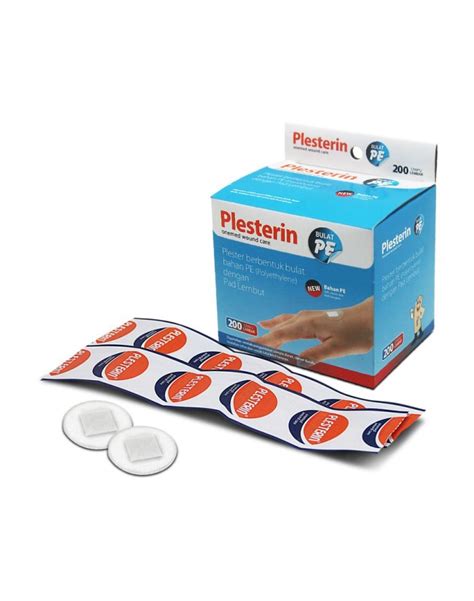 Jual Plster Luka Plesterin Bulat Transparan Pe Onemed 1box Isi 200pcs