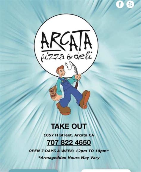 Arcata Pizza And Deli Arcata California United States Eventeny