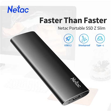 Внешний SSD-накопитель Netac, ёмкость 500 - 2 ТБ, цвет в ассортименте ...