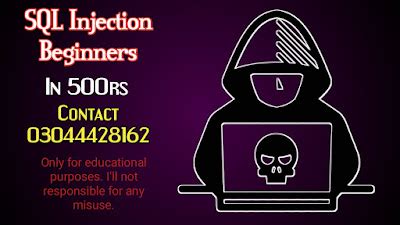 SQL INJECTION BEGINNERS Pakistan Tech Zone