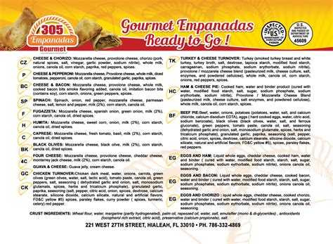 Empanada Production And Supplier In Hialeah Florida Empanadas 305