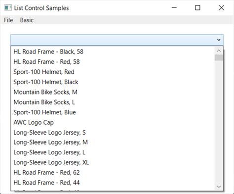 Using Wpf List Controls Part 1