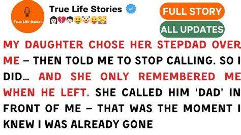 My Daughter Chose Her Rich Stepdad Over Me Then Told Me To Stop