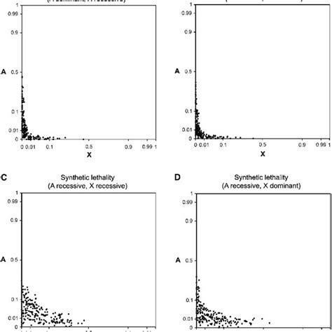 Autosomal And X Linked Mutation Selection Balance Allele Frequency