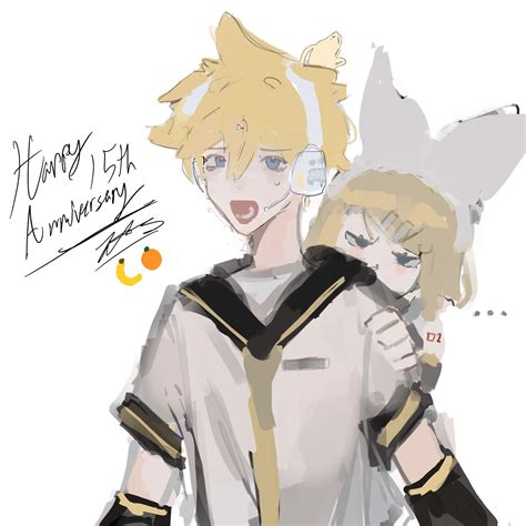 Early Kagamine Anni Art Vocaloid Amino