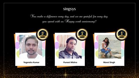Singsys Pte Ltd On Linkedin Workanniversary Happymoment Harwork Dedication Motivation…