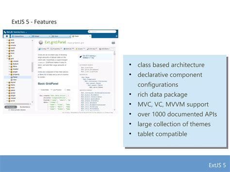 introduction to extjs 5 ppt