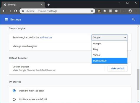 How To Set DuckDuckGo As Your Search Engine In Google Chrome Sercraig