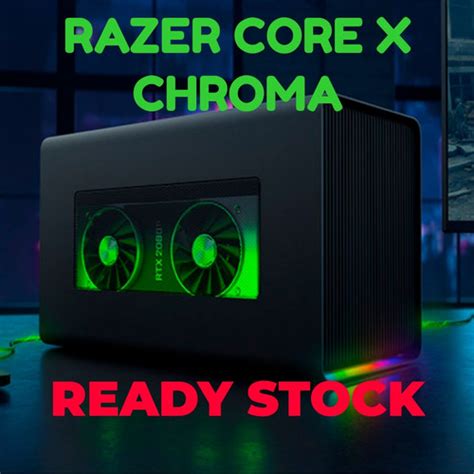 Jual Razer Core X Chroma Thunderbolt 3 Gpu External Egpu Thunderbolt