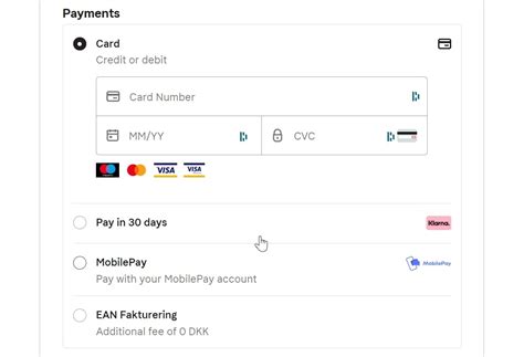 Payment Method Ux How To Design The Payment Selector Articles