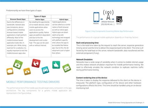 Mobile Performance Testing Approaches And Challenges Pdf Internet