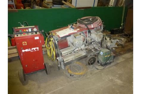 1 Concrete Cutting Diamond Wire Saw System By Hilti Type Ds Ws15 Yom 2003