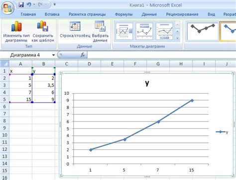 Excel график с соблюдением масштаба по оси X