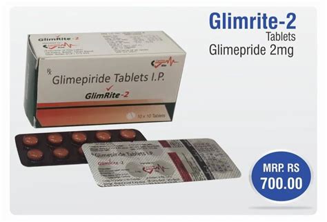 Glimepiride 2mg Tablet At ₹ 710 Box Glimepiride Tablets In Baddi Id 2852739077888