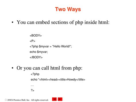 Ppt Php Essentials History Parsing Variables Functions Powerpoint