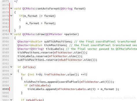 怎么给qcustomplot 坐标轴添加单位qcustomplot 刻度添加单位 Csdn博客