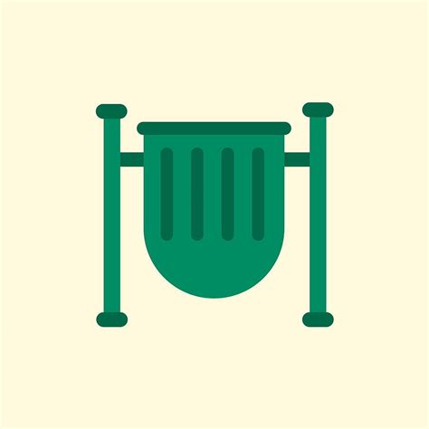 공원 쓰레기 항아리 벡터 Eps Ai Uidownload