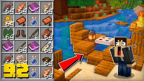 A Farm De Pesca Mais FÁcil Do Minecraft 117 Minecraft Survival 92