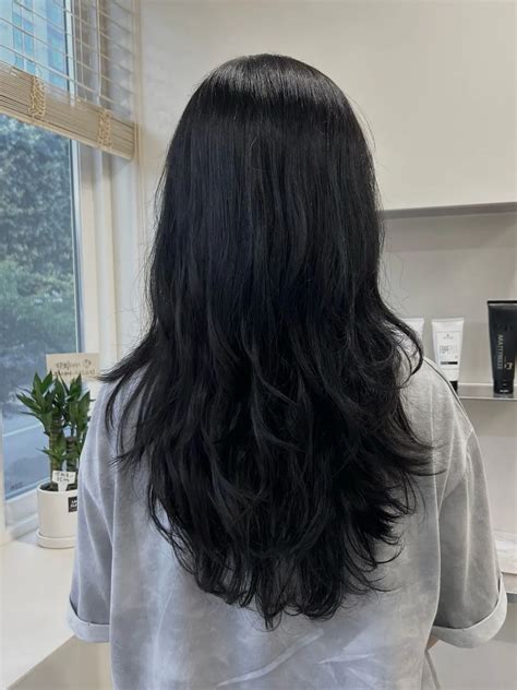 긴머리 허쉬컷 레이어드컷 김세은 숨고 숨은고수