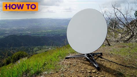 How To Set Up Starlink Satellite Internet Youtube
