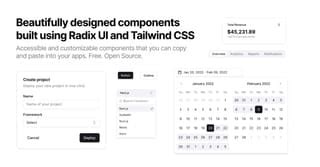 Top Open Source UI Frameworks For Next Js And React