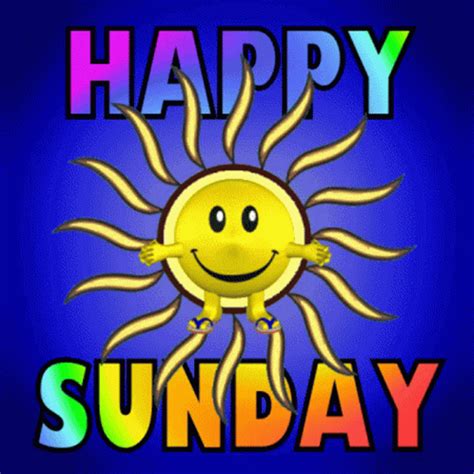 Happy Sunday Dancing Sun 