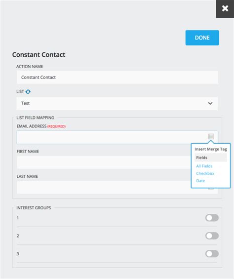 How To Build A Constant Contact Wordpress Signup Form Ninja Forms