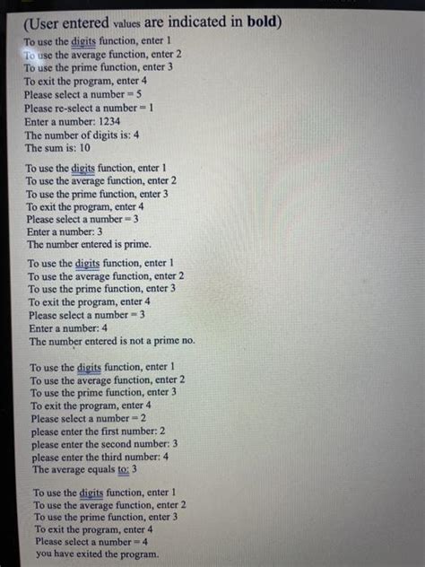 Solved Write A Function Called Digits Function That Is Able