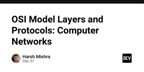 Osi Model Layers And Protocols Computer Networks