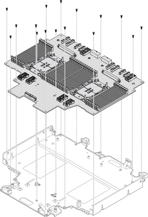 Disassemble The Upper Processor Board Cpu Bd For Recycle Sr950 V3 Lenovo Docs