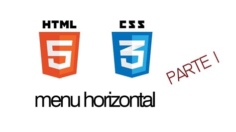 Tutorial Html Y Css Crear Menu Horizontal Parte YouTube