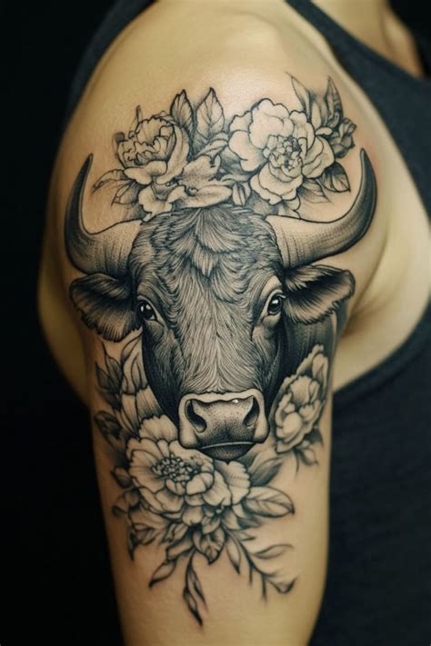 10 Stunning Bull Tattoo Ideas You Need To See Now Bull Tattoos Cow
