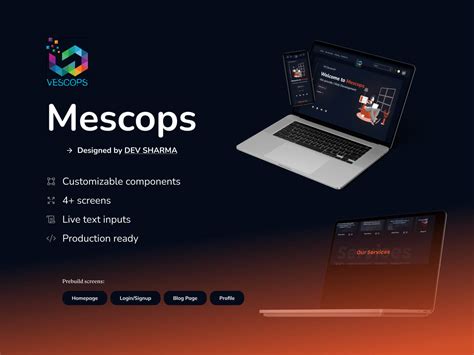 暗色系响应式企业官网落地页landing Page Web Ui界面设计 Fig素材 优社uther