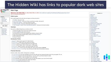 use hidden wiki dark web genspark