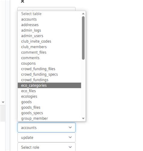 Why Cant You Multi Select Permissions · Issue 9625 · Hasuragraphql