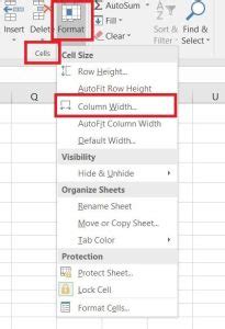How To Change Column Width In Excel Easy Ways