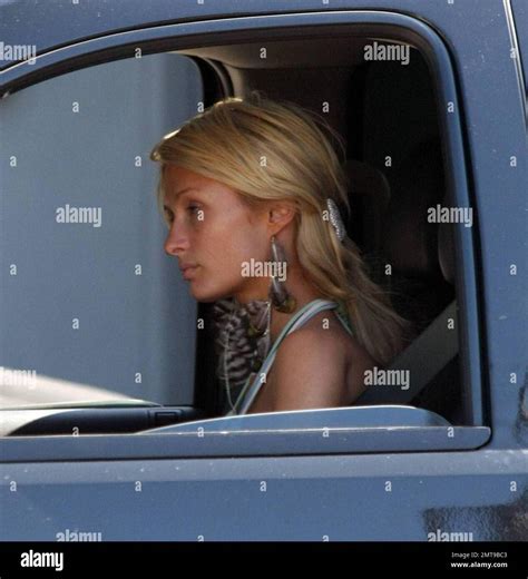 Exclusive A Sleepy Looking Paris Hilton Was Seen Wearing No Makeup
