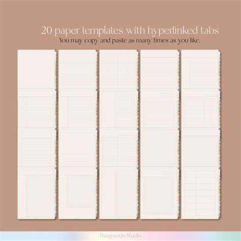 Digital Notebook Nude Theme BEARTOR