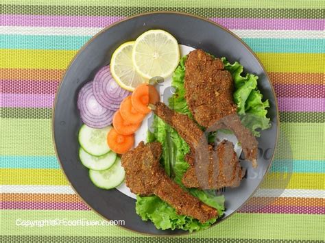 Fried Muttonlamb Chops Food Fusion