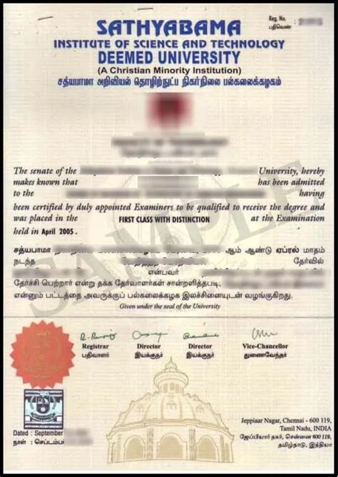 Sathyabama Institute Of Science And Technology Online 2025