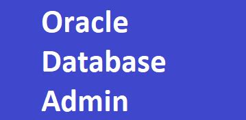 Oracle Database Administration End To End Training Btechtraining Com